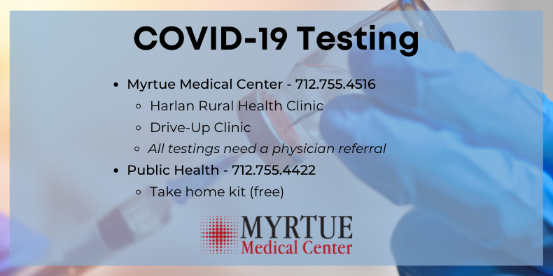 Myrtue Medical Center S Covid Testing